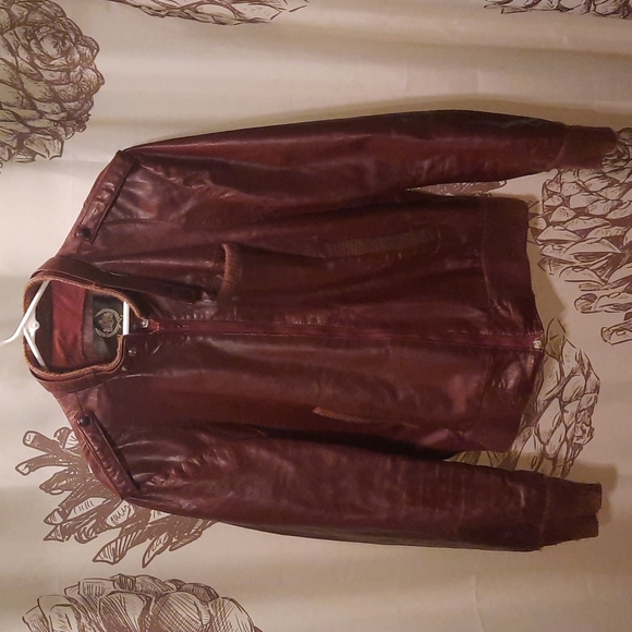 Aberdeen | Jackets & Coats | Vintage Aberdeen Leather Bomber | Poshmark